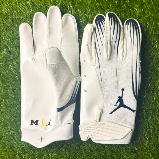Jordan University of Michigan Football Fly Lock Quinten Johnson White ...